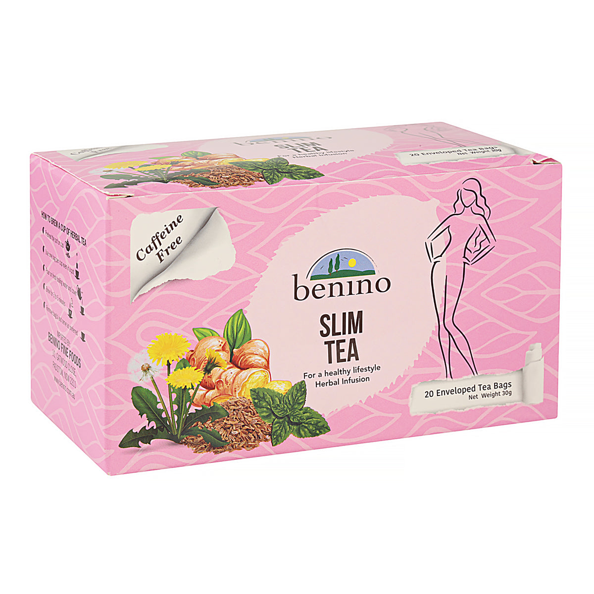 Benino Slim Tea 1.5g x 20 Tea Bags (Box of 12) – Bob's Bulk Buys